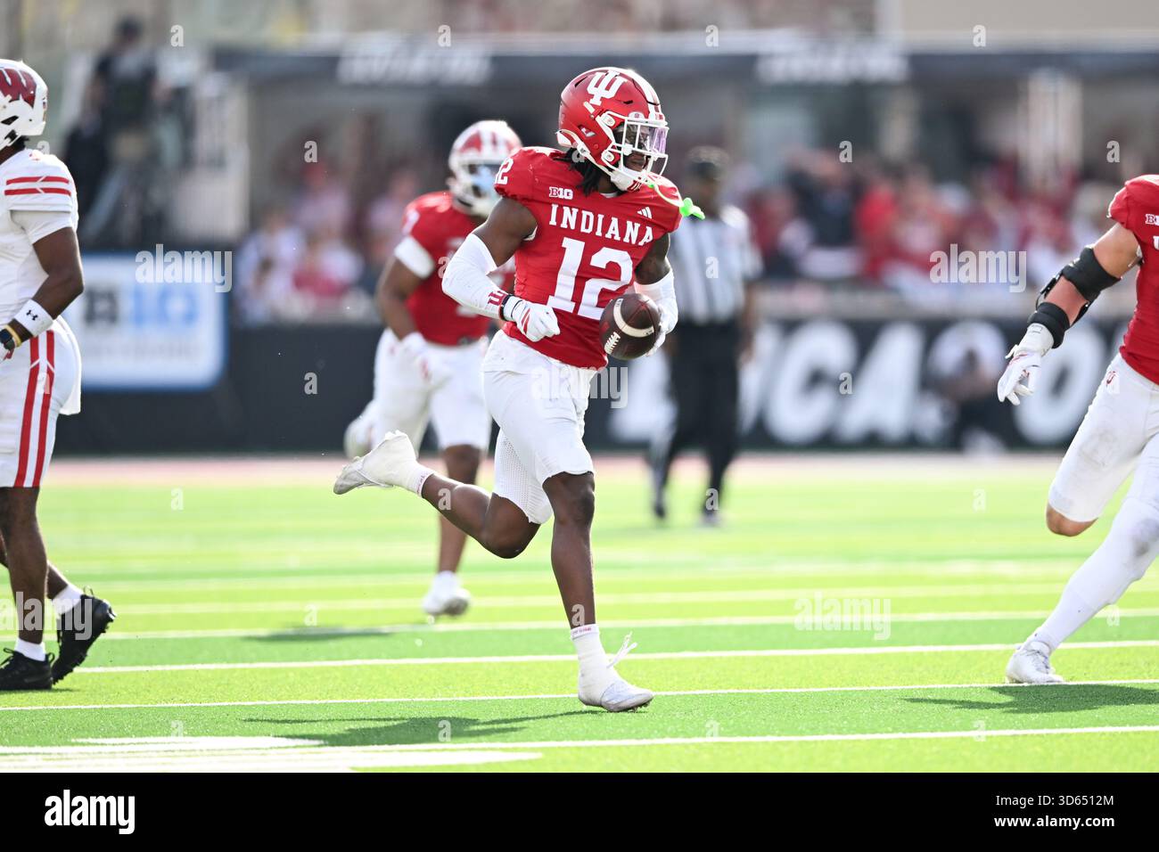 BLOOMINGTON, IN - NOVEMBER 15: Indiana Hoosiers DB Devan Boykin (12 ...