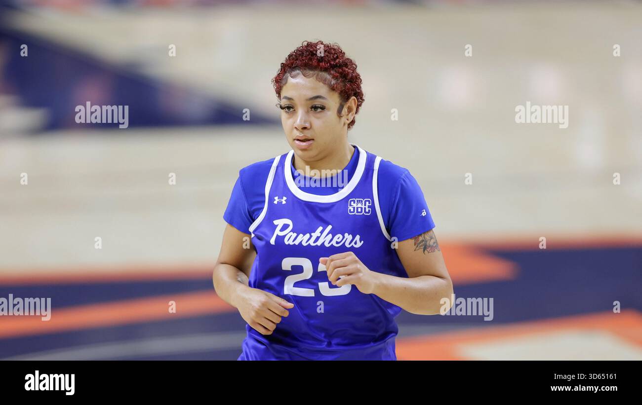 Georgia State's Ari Dyson (23) runs up court during the first half of ...