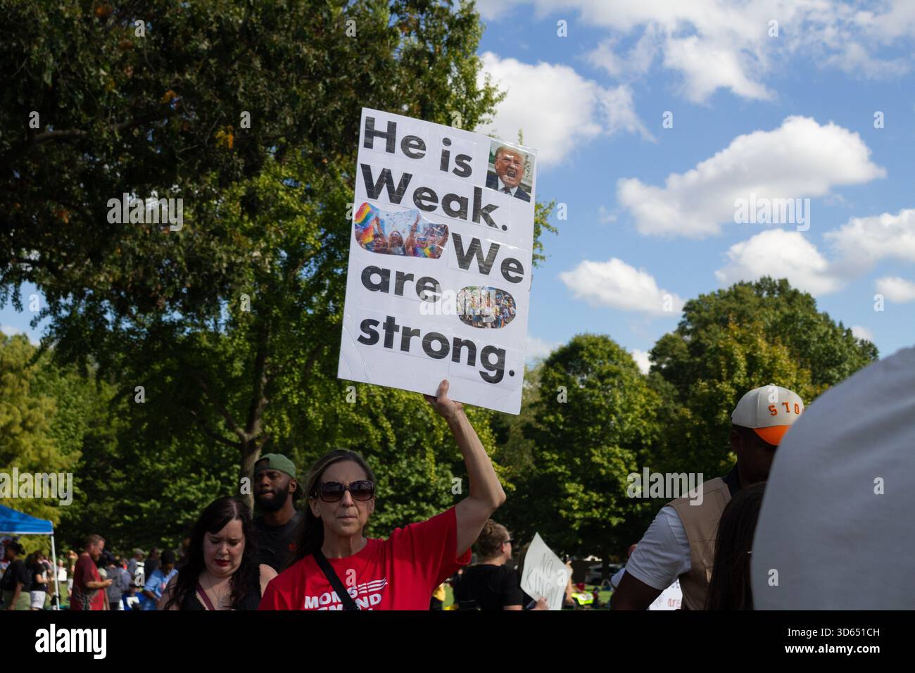 No Kings Day Protest, Memphis, TN: October 18th, 2025 Stock Photo - Alamy