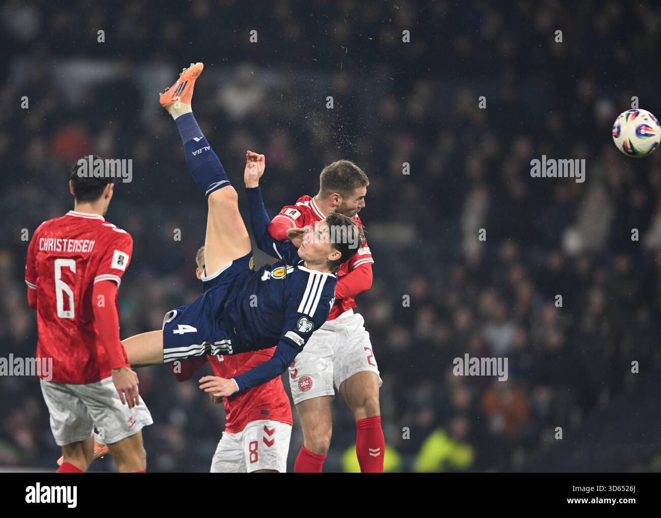 Glasgow, Scotland, 18th November 2025. Scott McTominay of Scotland ...