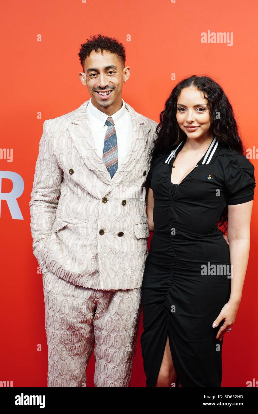 Jade Thirlwall (right) and Jordan Stephens attend the GQ Men of the ...