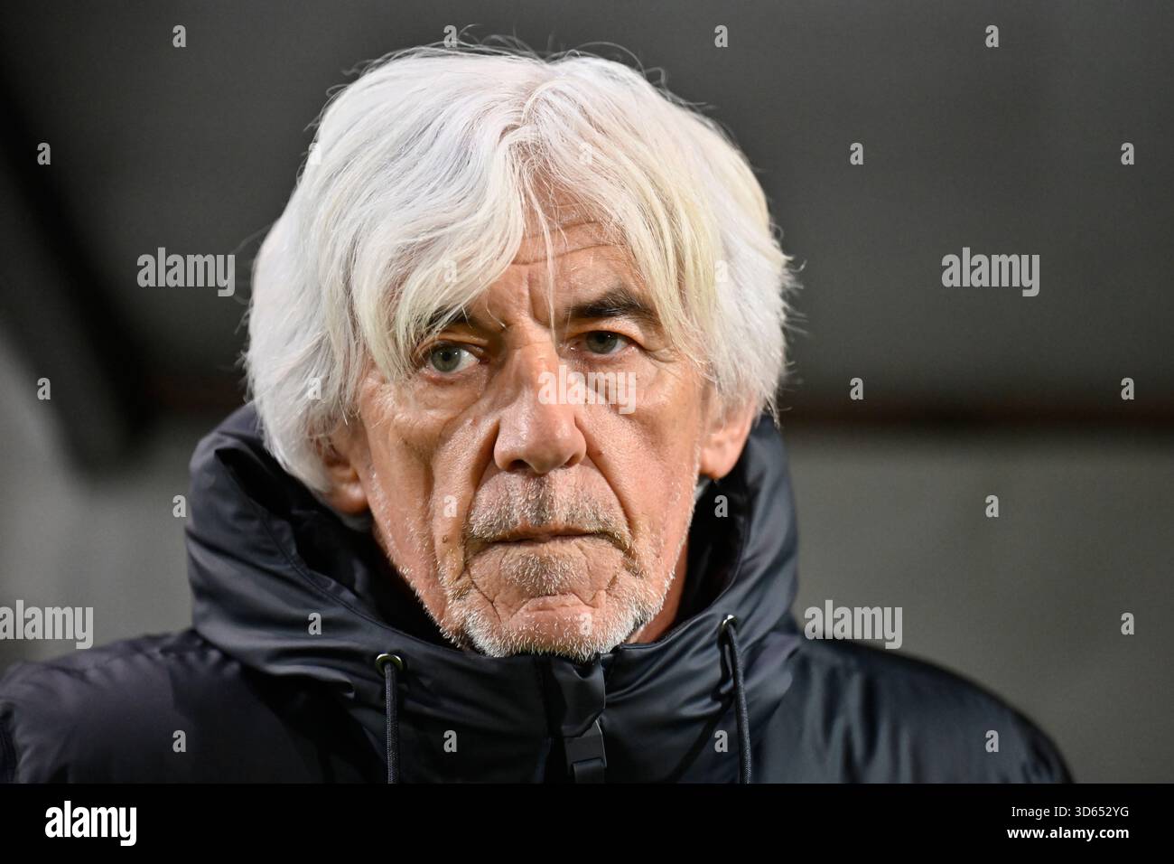 Greece's head coach Ivan Jovanovic walks onto the pitch before a group ...