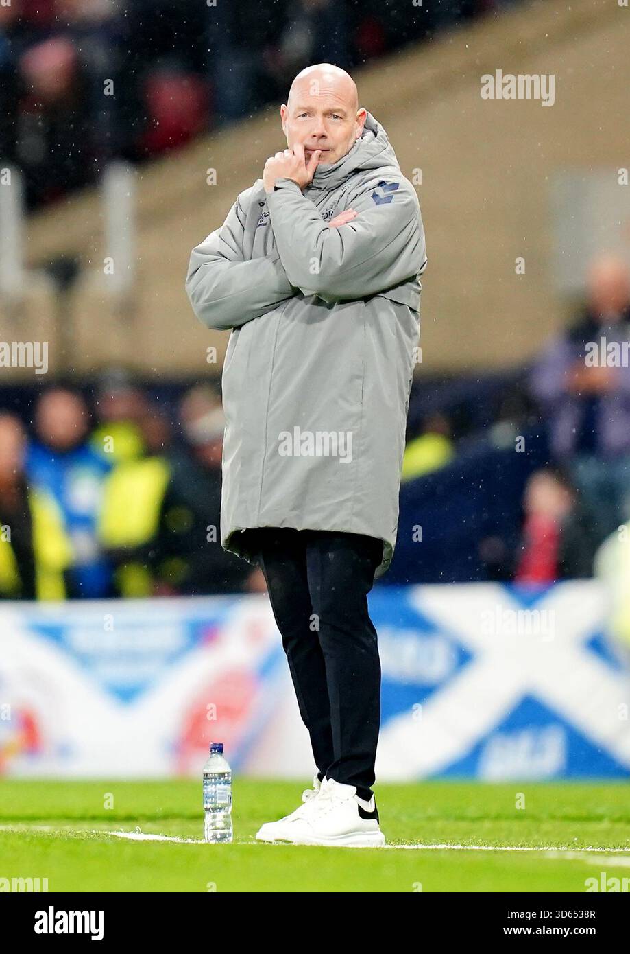 Denmark head coach Brian Riemer during the FIFA World Cup European ...