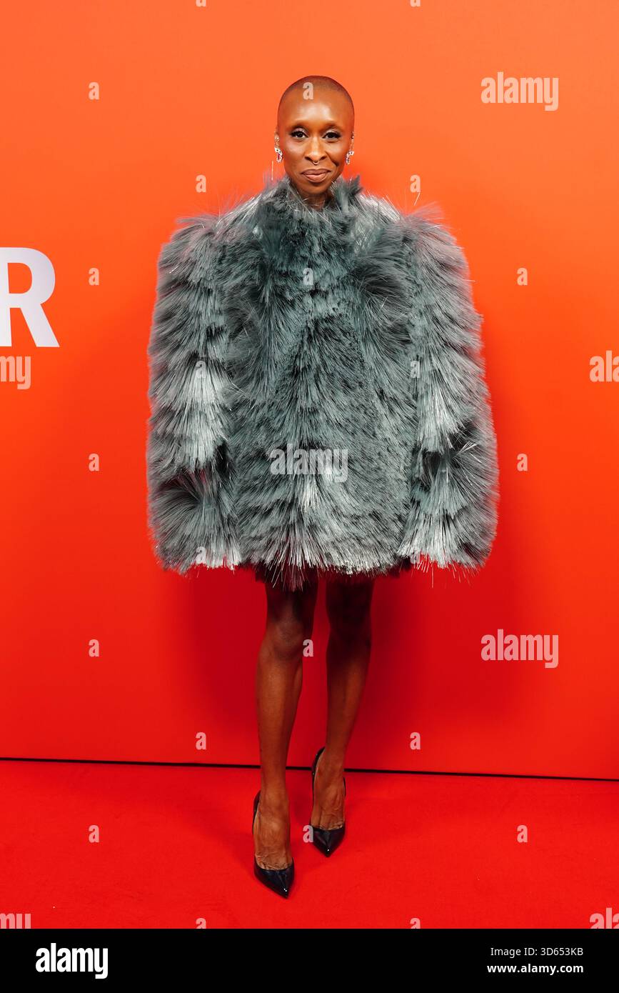 Cynthia Erivo attends the GQ Men of the Year at 180 Thames in central ...