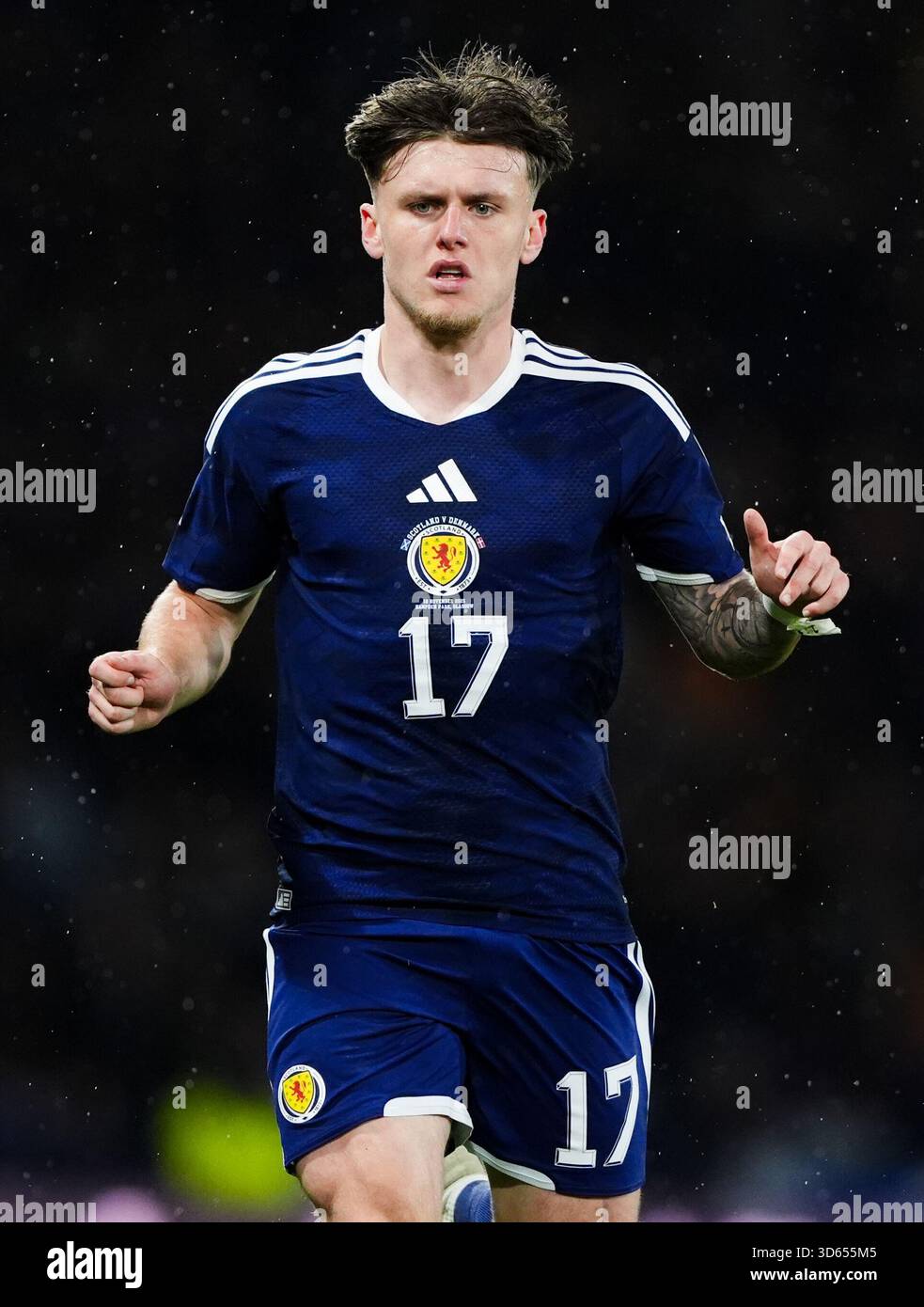 Scotland's Ben Gannon-Doak during the FIFA World Cup European ...