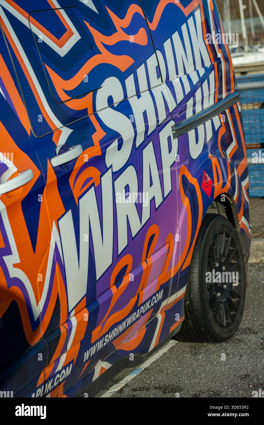 Vehicle shrink wrap hi-res stock photography and images - Alamy
