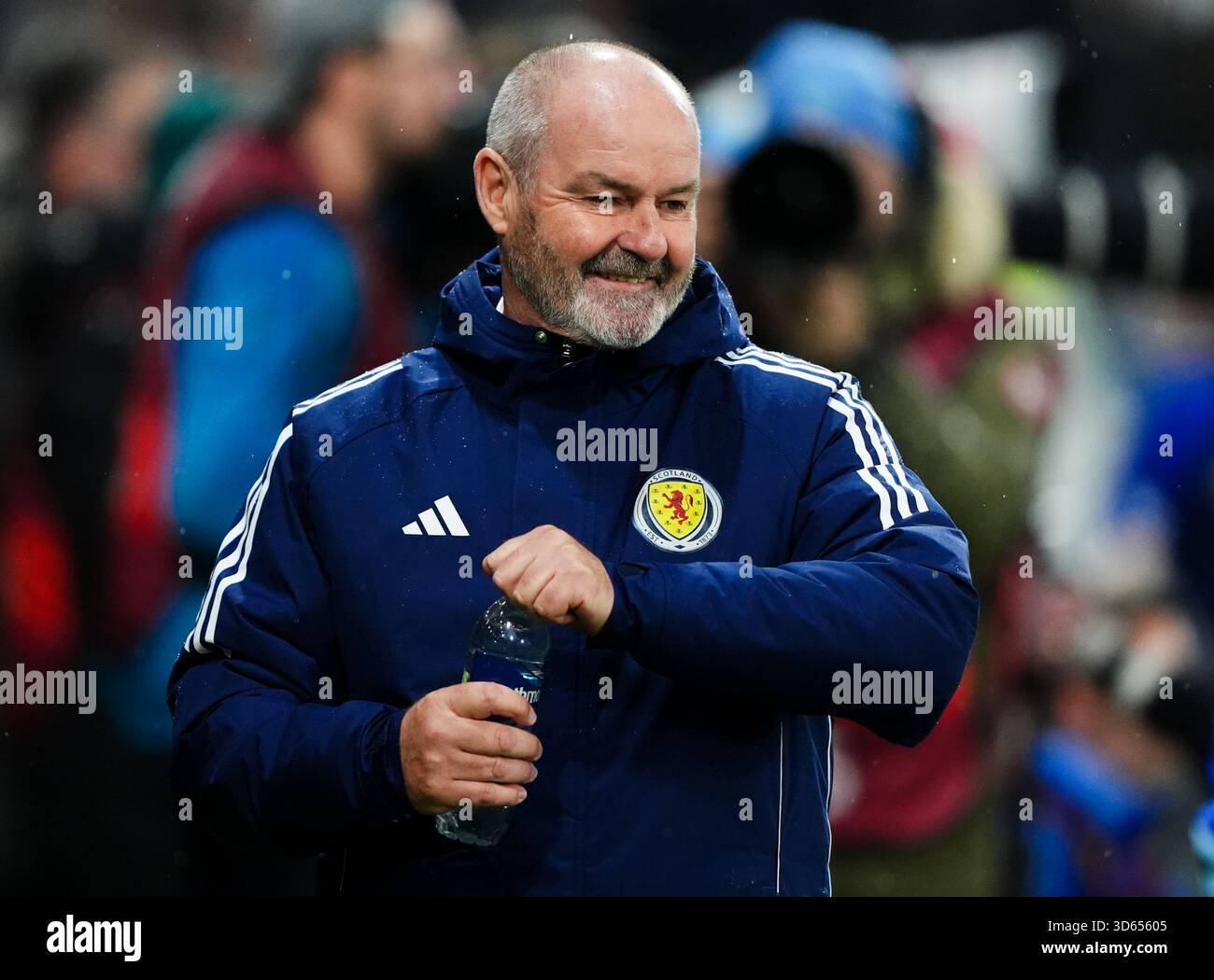 Scotland manager Steve Clarke during the FIFA World Cup European ...