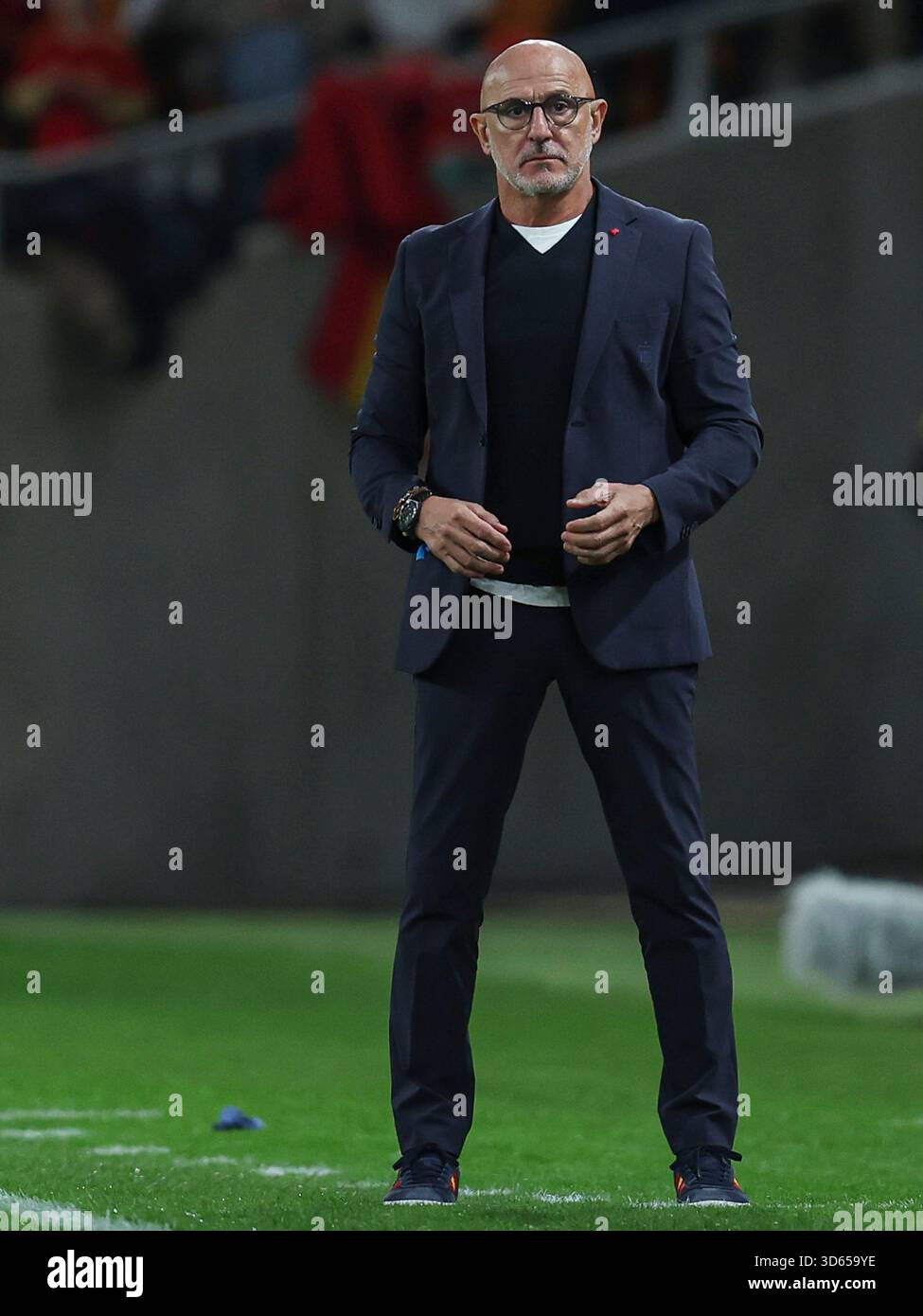 Spain head coach Luis de la Fuente during the World Cup 2026 Qualifying ...