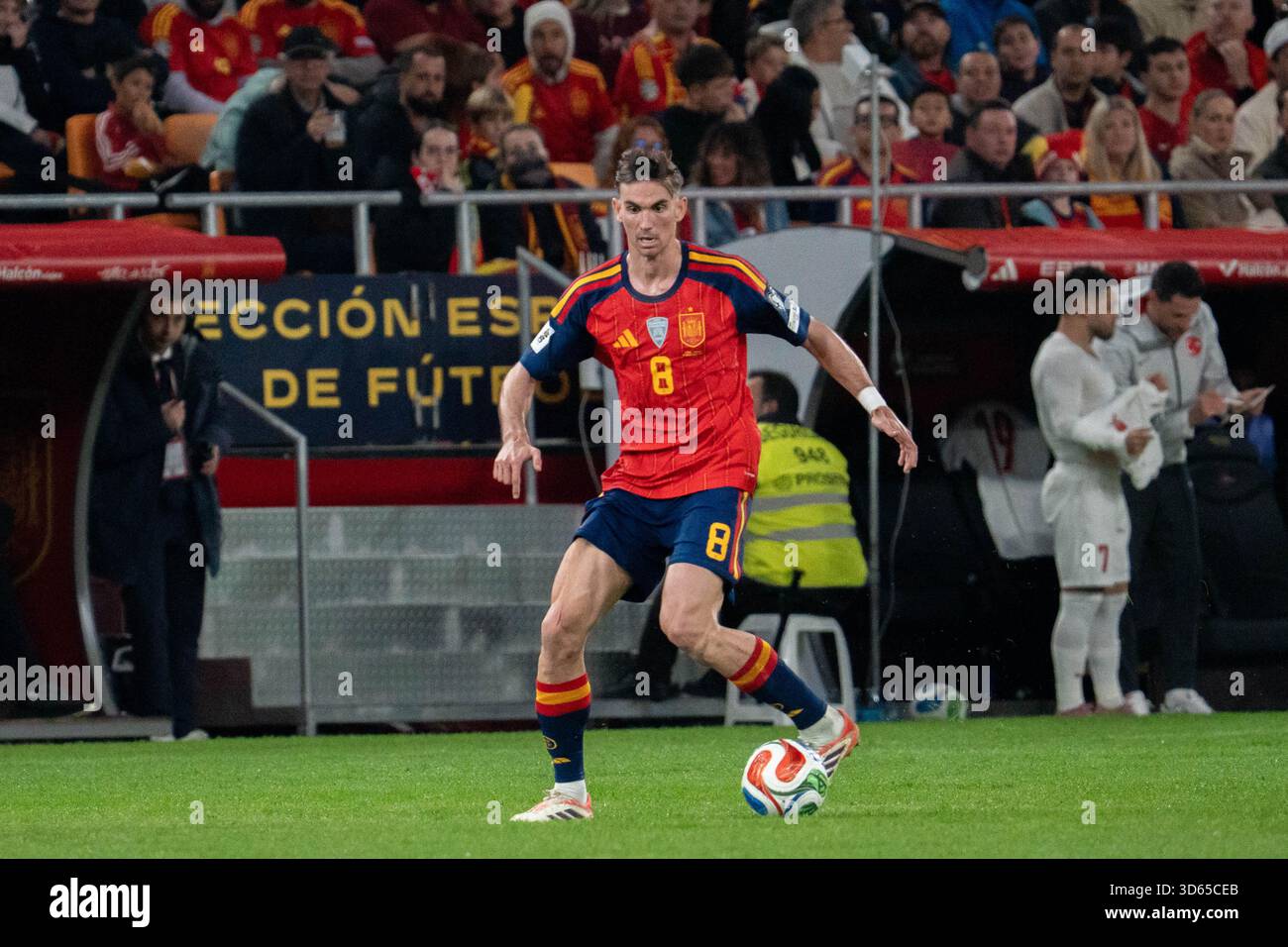 Fabian Ruiz (Spain N8) with the ball during the UEFA World Cup ...