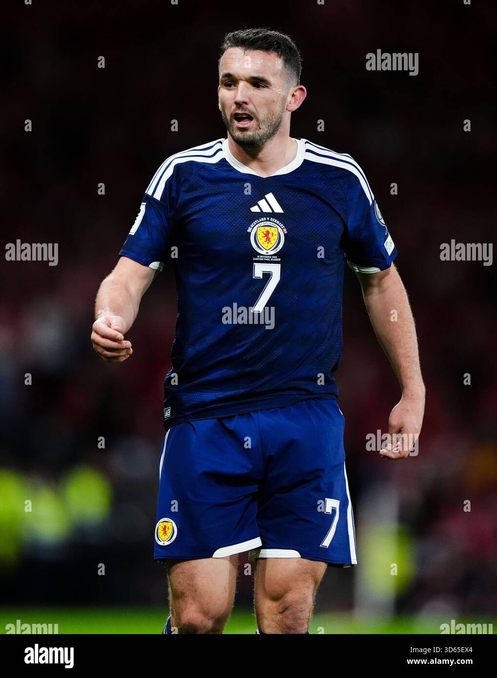 Scotland's John McGinn during the FIFA World Cup European Qualifying ...