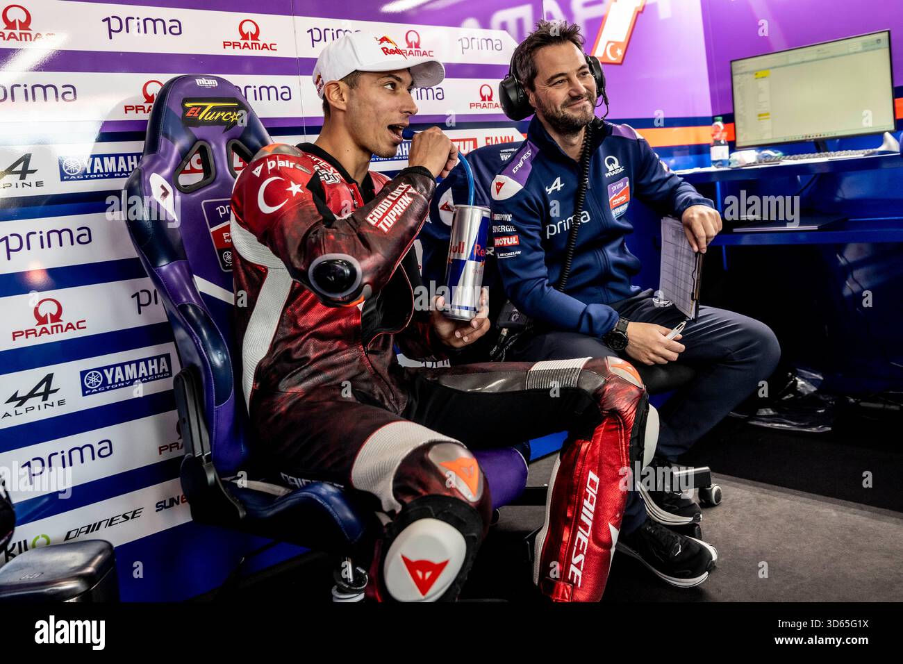 RAZGATLIOGLU Toprak (Tur) Prima Pramac Racing, Yamaha YZR-M1, portrait ...