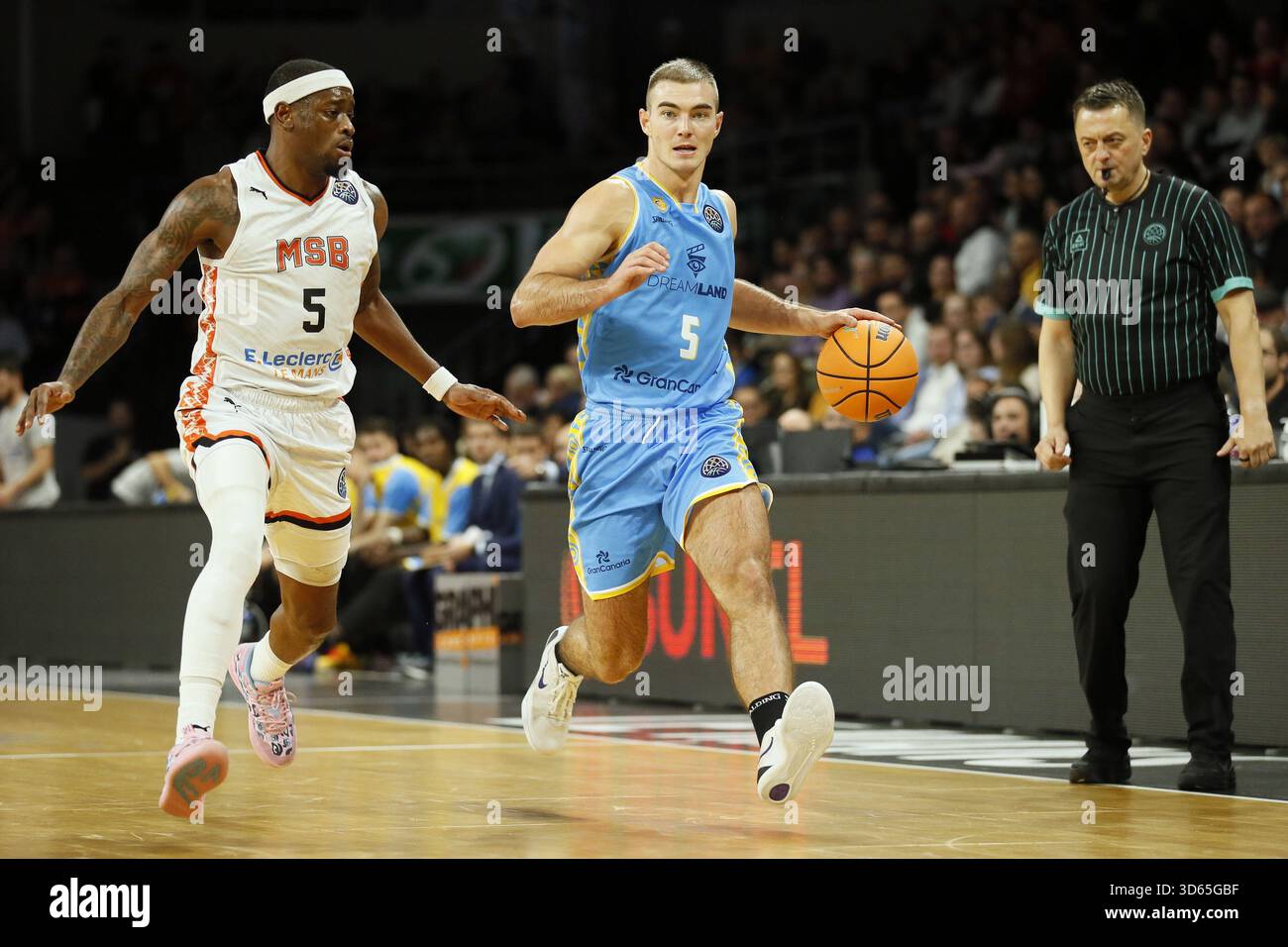 Ziga Samar of Dreamland Gran Canaria during the Champions League, Group ...
