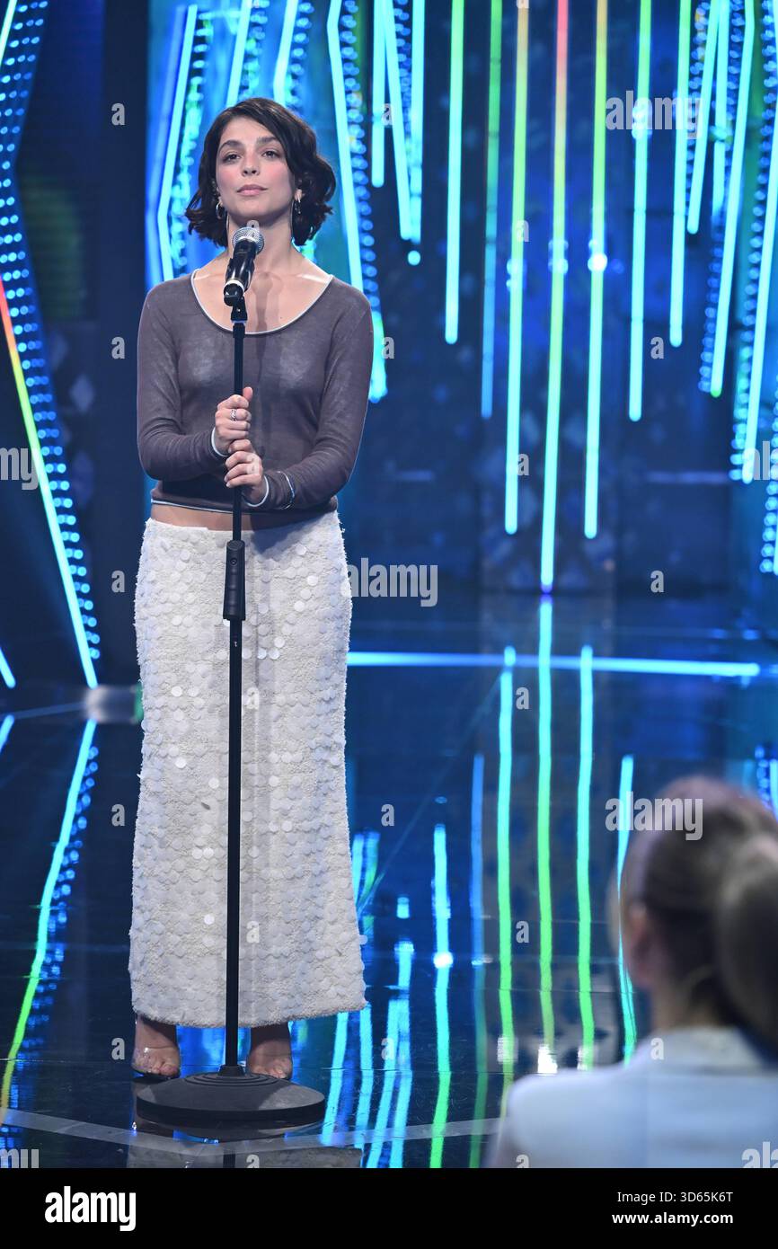 Rome: Rai Studios, Via Asiago. Sanremo Giovani selections broadcast ...