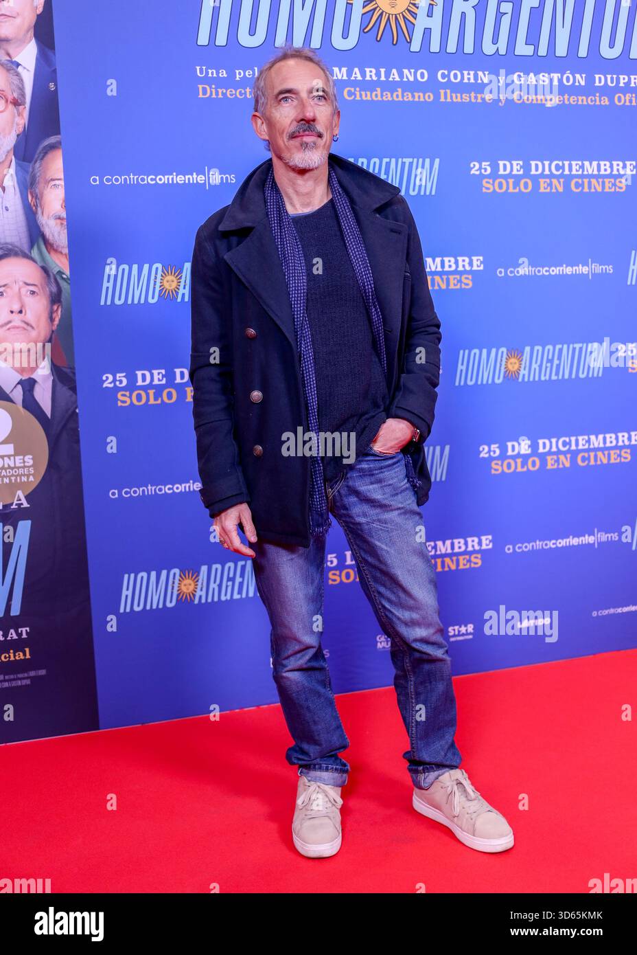 Madrid, Spain, November 18, 2025: Actor Jorge Cabrera poses for ...