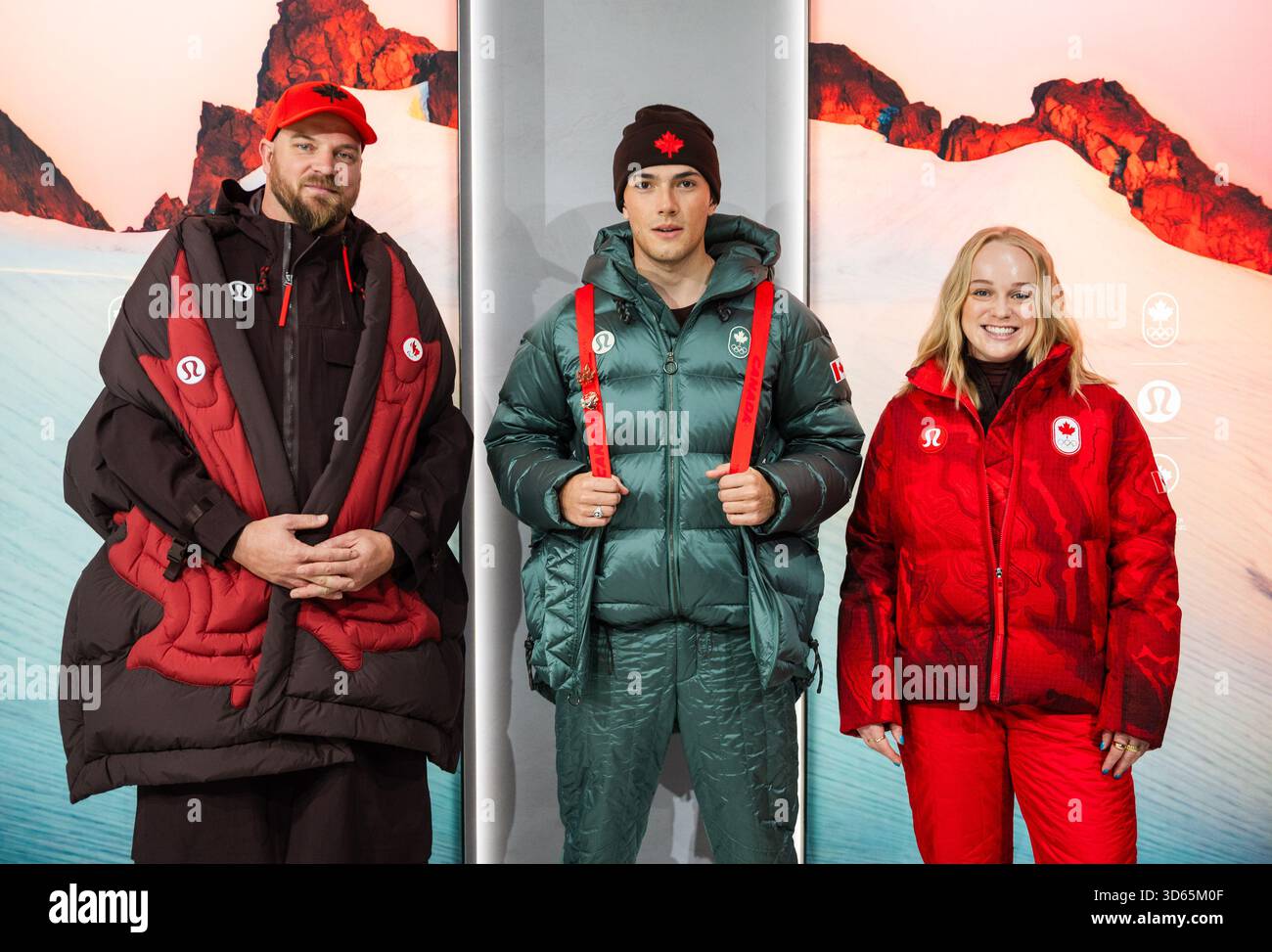 Athletes model Lululemon‚Äôs new Team Canada uniforms for the Milano ...