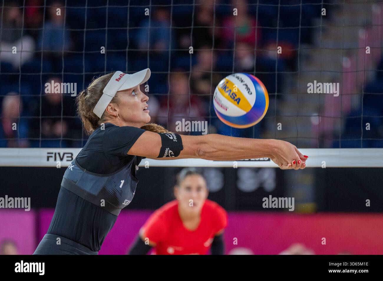 ADELAIDE, AUSTRALIA - NOVEMBER 18: Anouk Verge-Depre (Player 1 - SUI ...