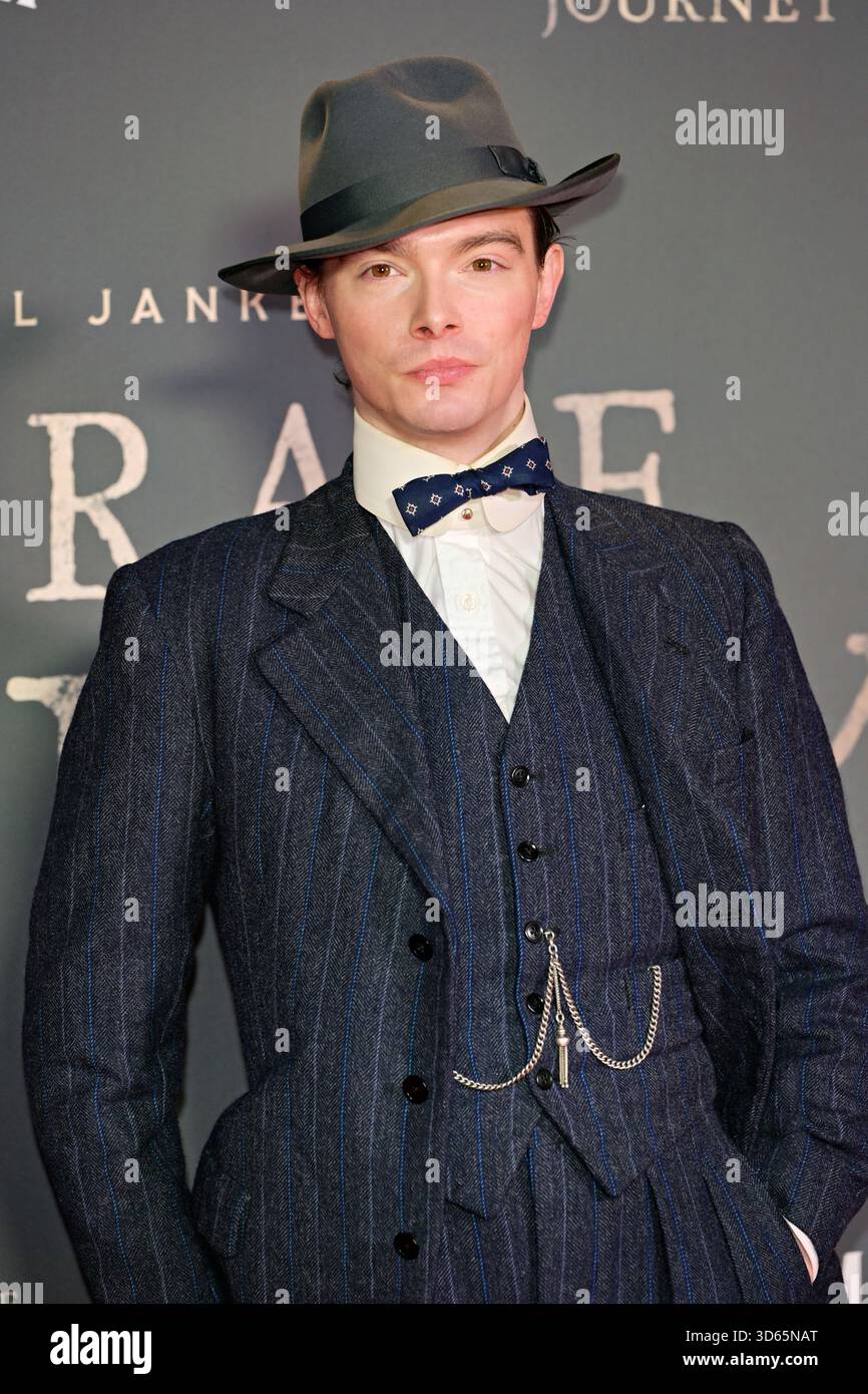 LONDON, ENGLAND: 18th November 2025: Zack Pinsent at the London ...