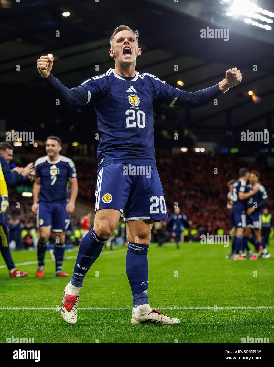 Hampden Park, Glasgow, Scotland, UK. 18th Nov 2025. Scotland V Denmark ...