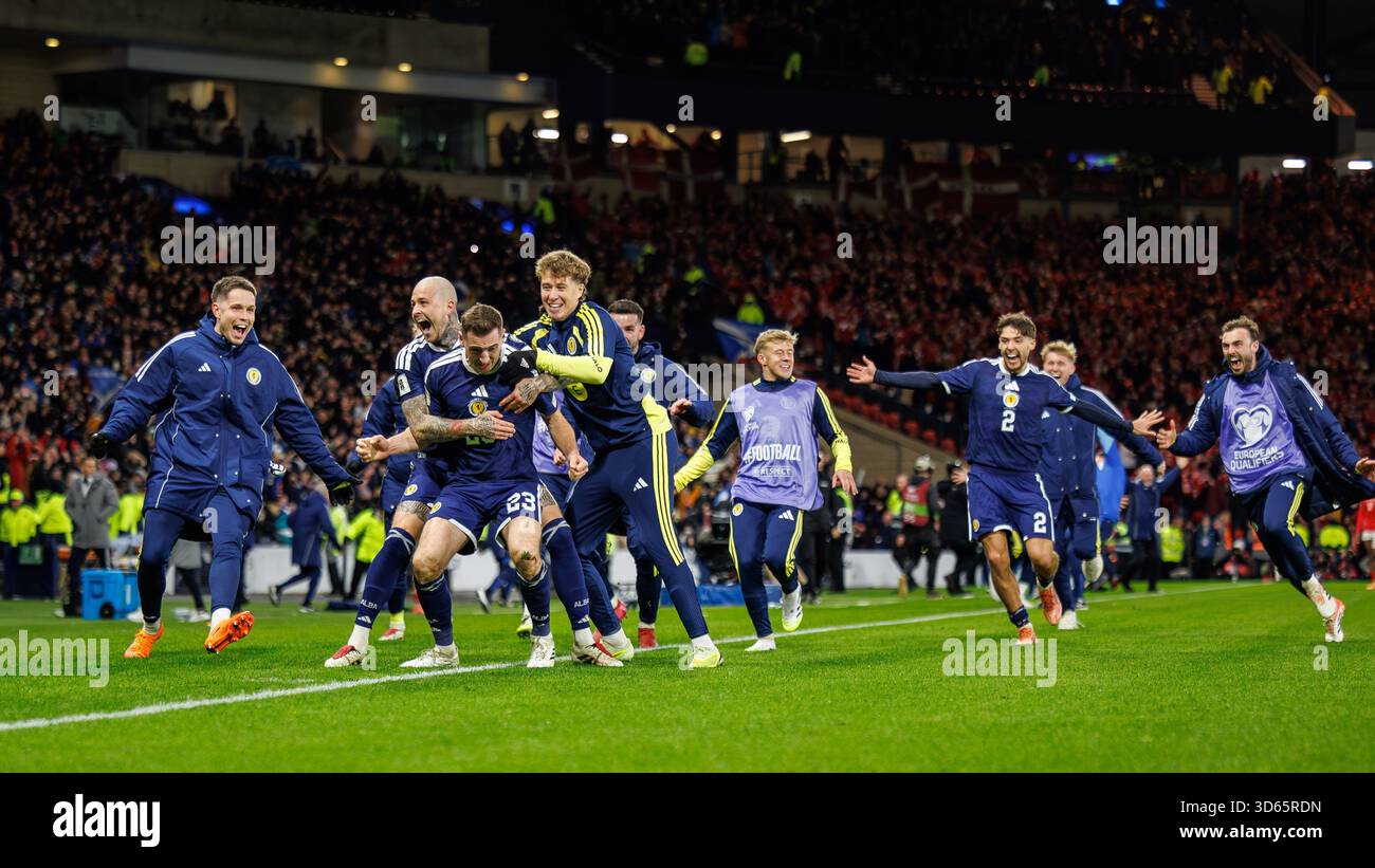 Scotland denmark celebrate 2025 nov hi-res stock photography and images ...