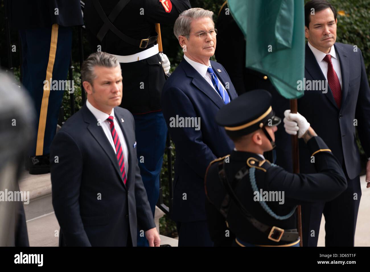Secretary of State Marco Rubio, Treasury Secretary Scott Bessent and ...