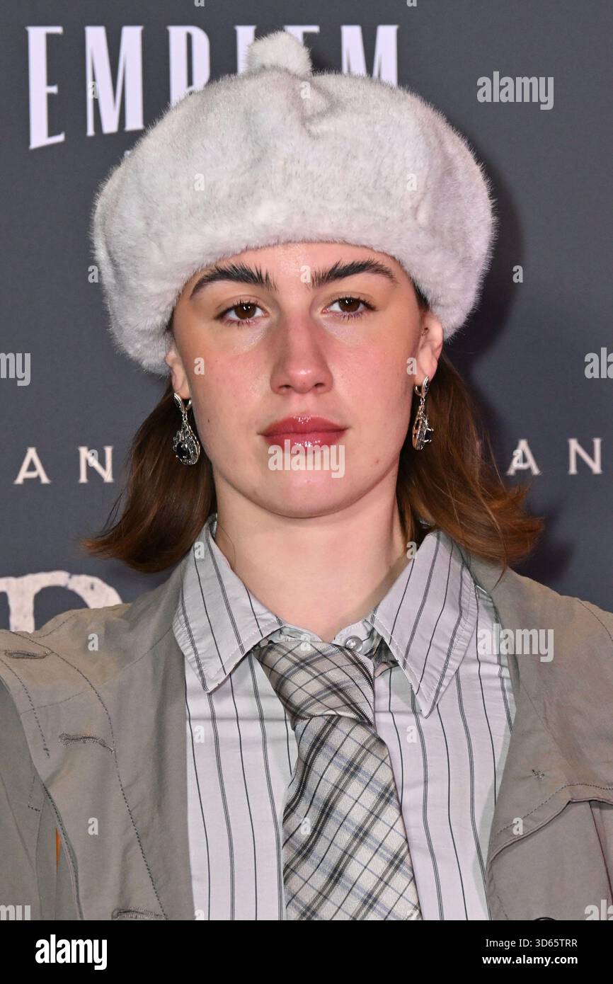 London, UK - 18th November 2025 Ava Hirons at UK Premiere of Desperate ...