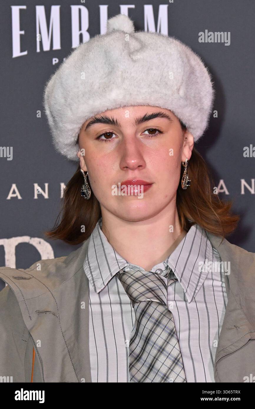 London, UK - 18th November 2025 Ava Hirons at UK Premiere of Desperate Journey at Odeon ...