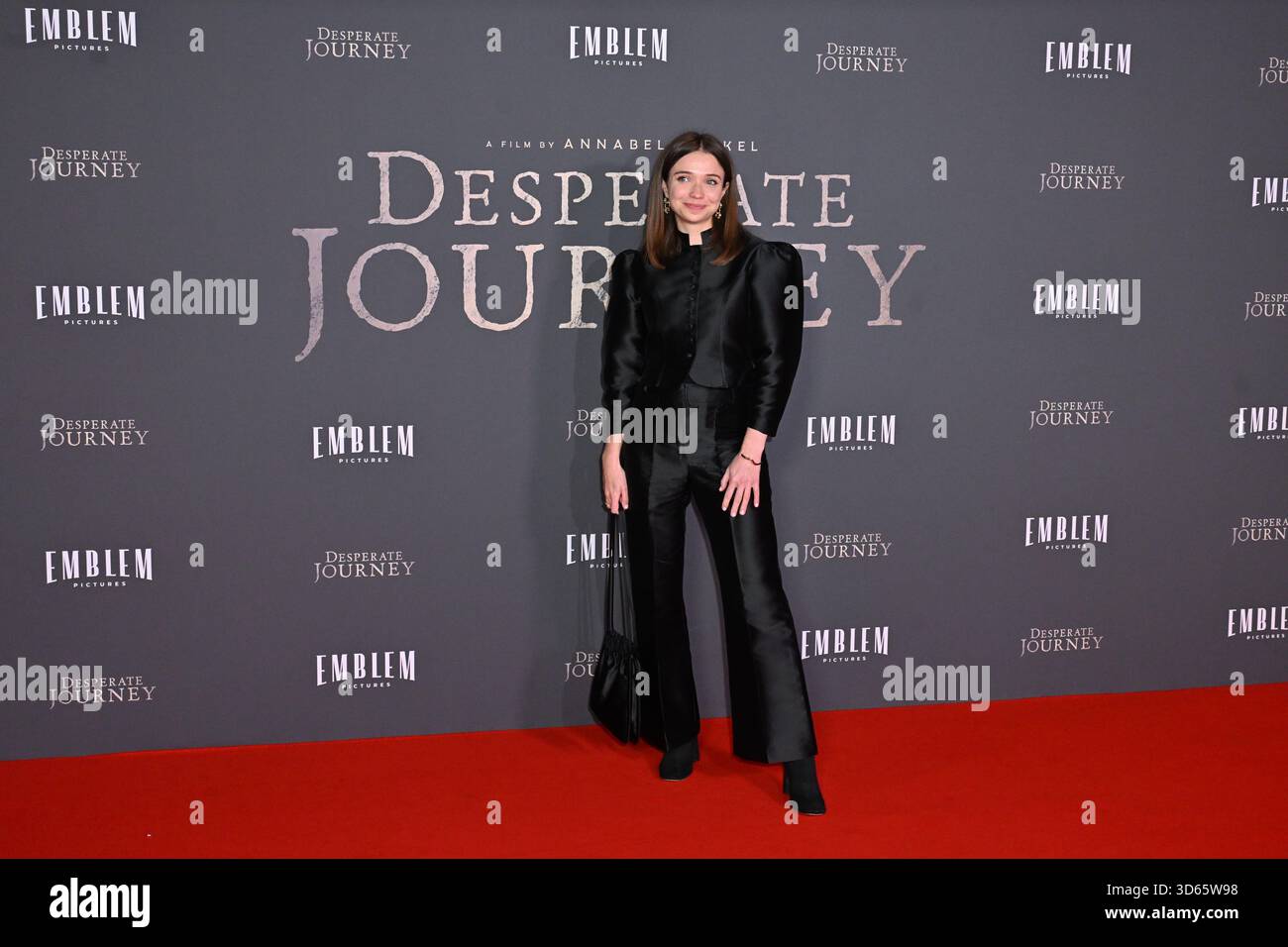London, UK - 18th November 2025 Anna Mawn at UK Premiere of Desperate ...