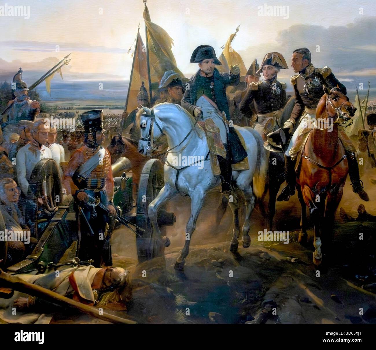 Detail of Battle of Friedland 1807 won by Napoleon Bonaparte by H ...