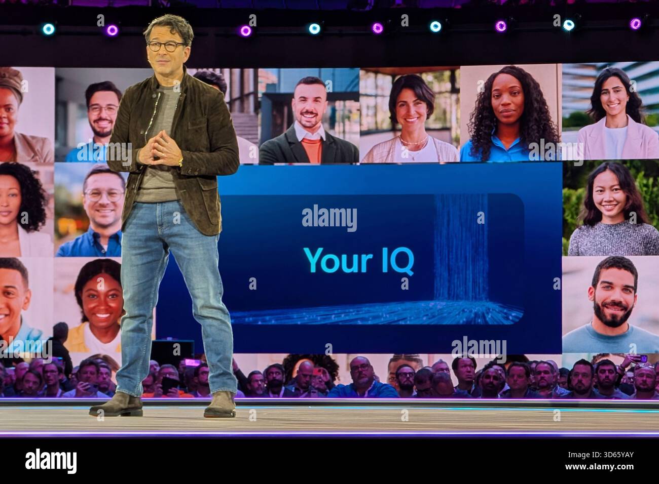 Judson Althoff, CEO of Microsoft's commercial business, speaks at the ...