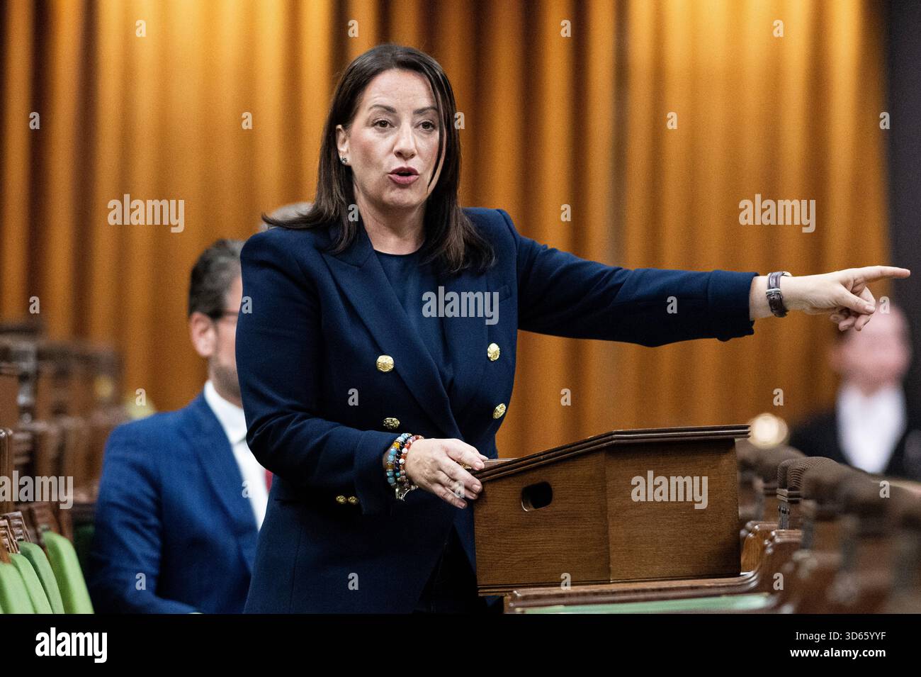 Conservative MP Shannon Stubbs rises during question period in the ...