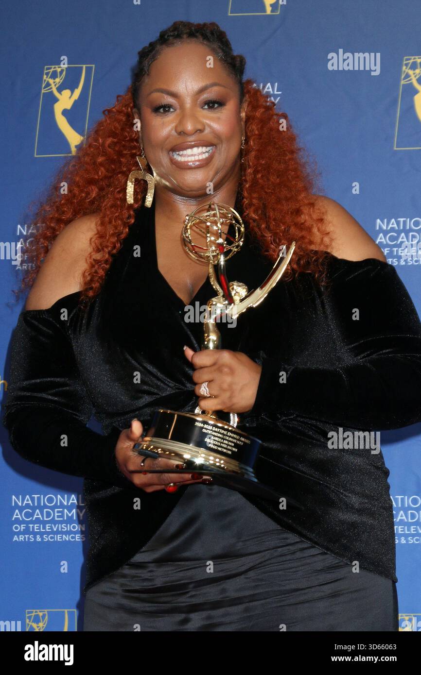 52nd Daytime Emmy Awards - Winners Walk at the Hotel Dena on October 17, 2025 in Pasadena, CA ...