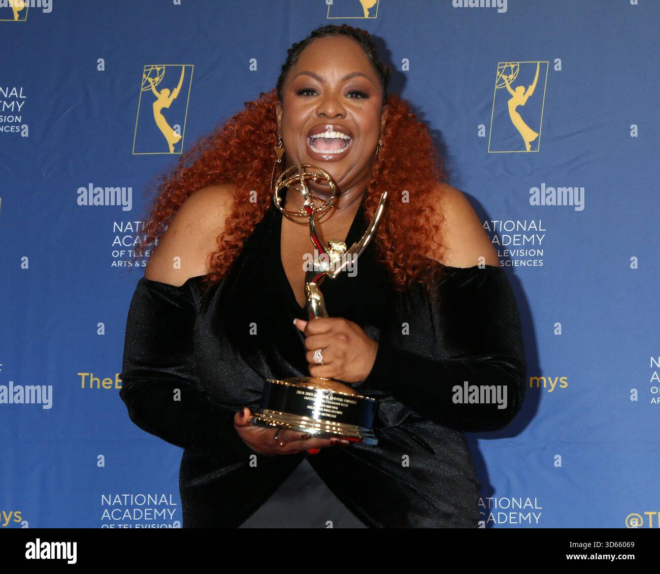 52nd Daytime Emmy Awards - Winners Walk at the Hotel Dena on October 17, 2025 in Pasadena, CA ...