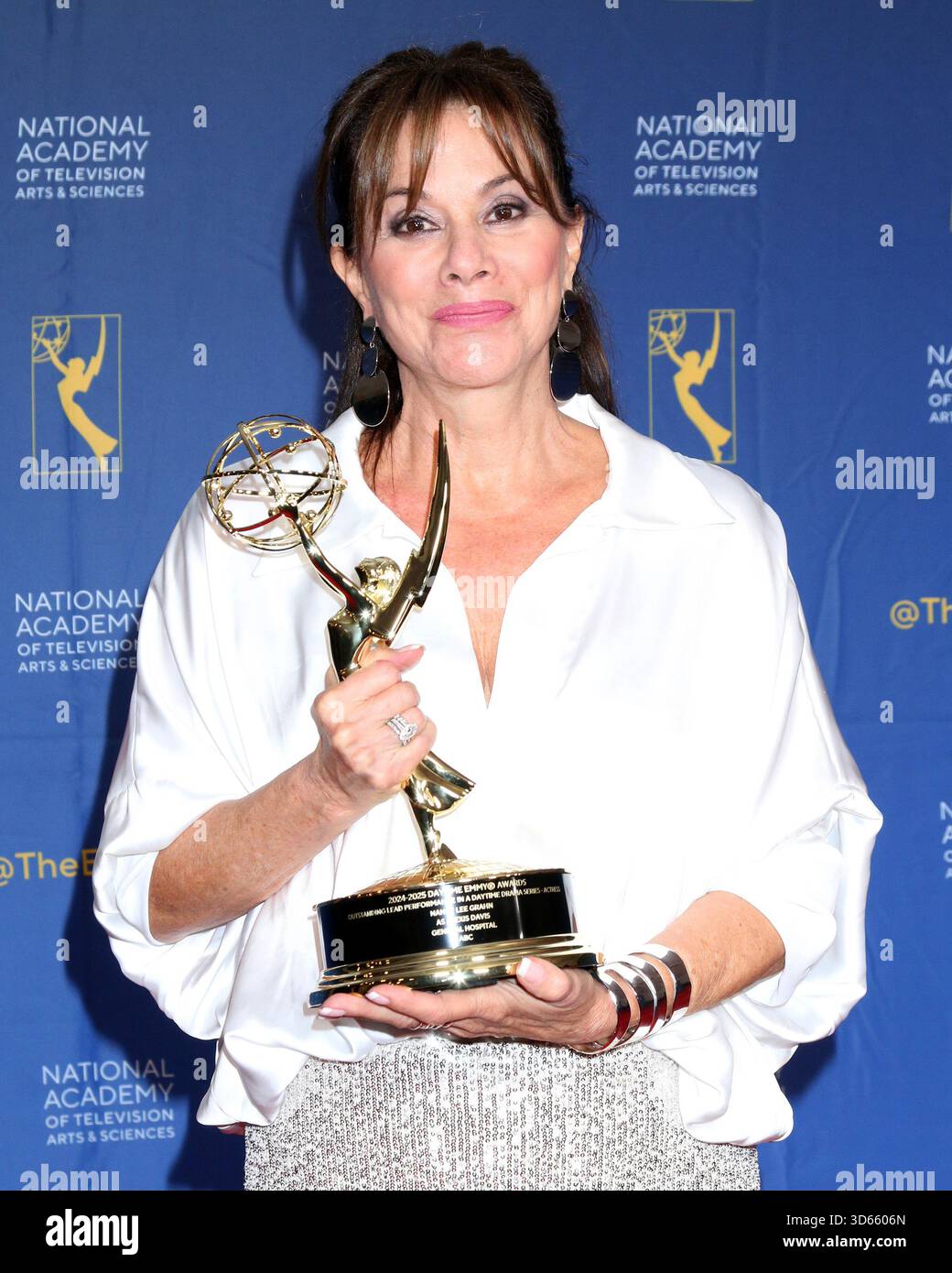 52nd Daytime Emmy Awards - Winners Walk at the Hotel Dena on October 17, 2025 in Pasadena, CA ...