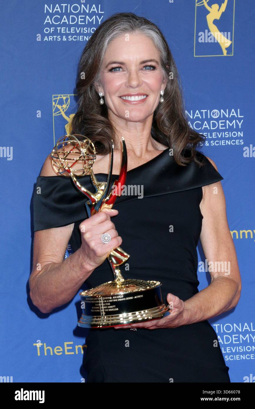 52nd Daytime Emmy Awards - Winners Walk at the Hotel Dena on October 17, 2025 in Pasadena, CA ...