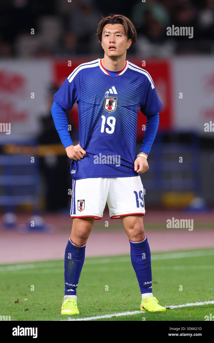 Koki Ogawa (JPN), NOVEMBER 18, 2025 - Football / Soccer : KIRIN Challenge Cup 2025 match between ...