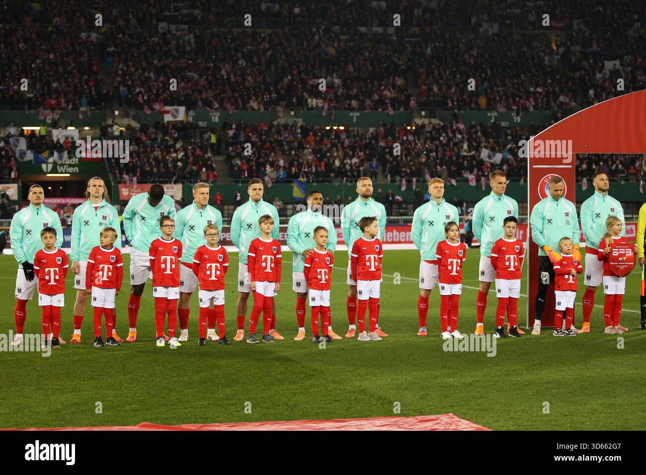 FIFA European Qualifiers 2026 match between Austria and Bosnia and ...