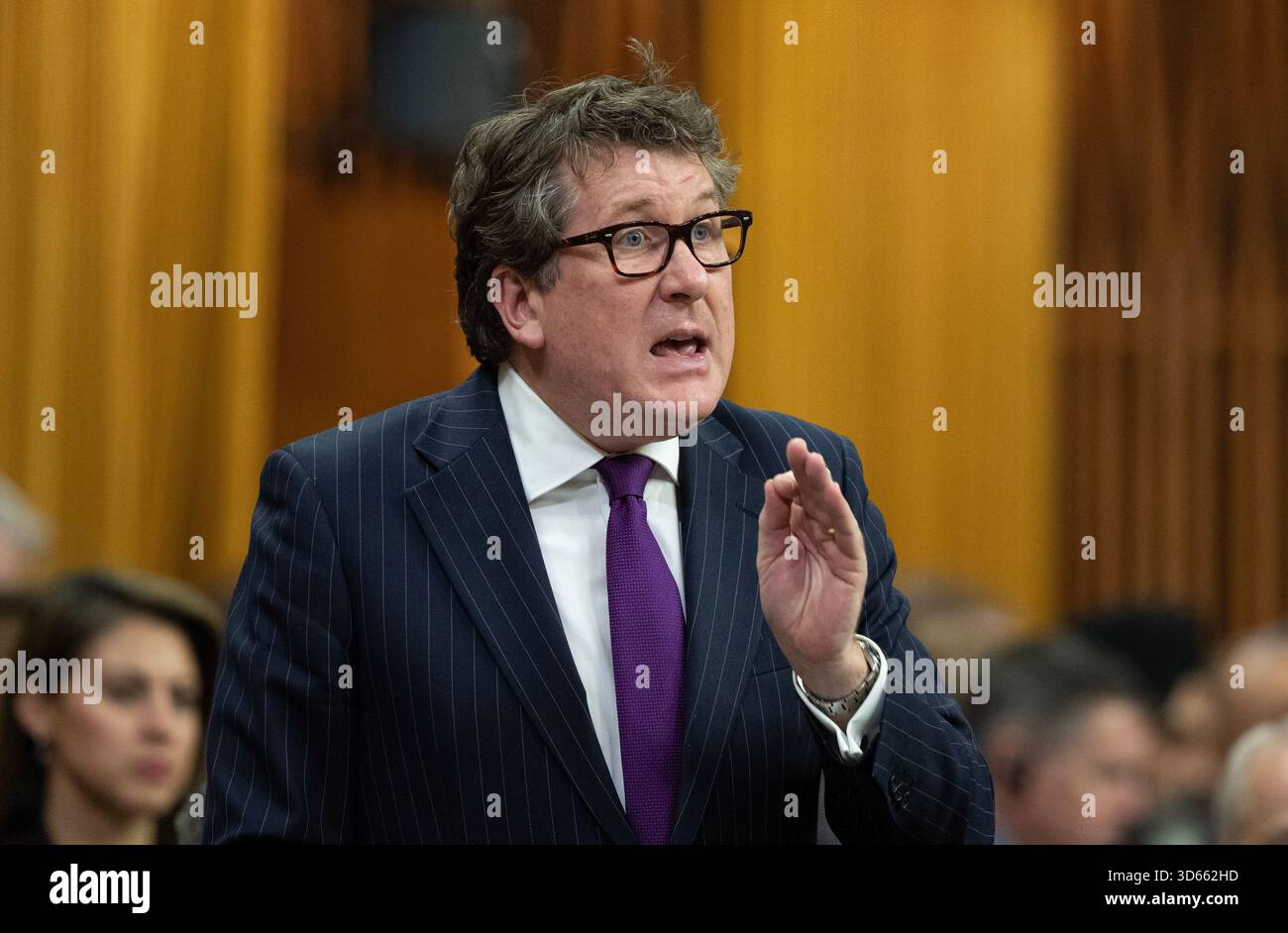 Conservative MP for Saint John-St. Croix John Williamson rises during ...