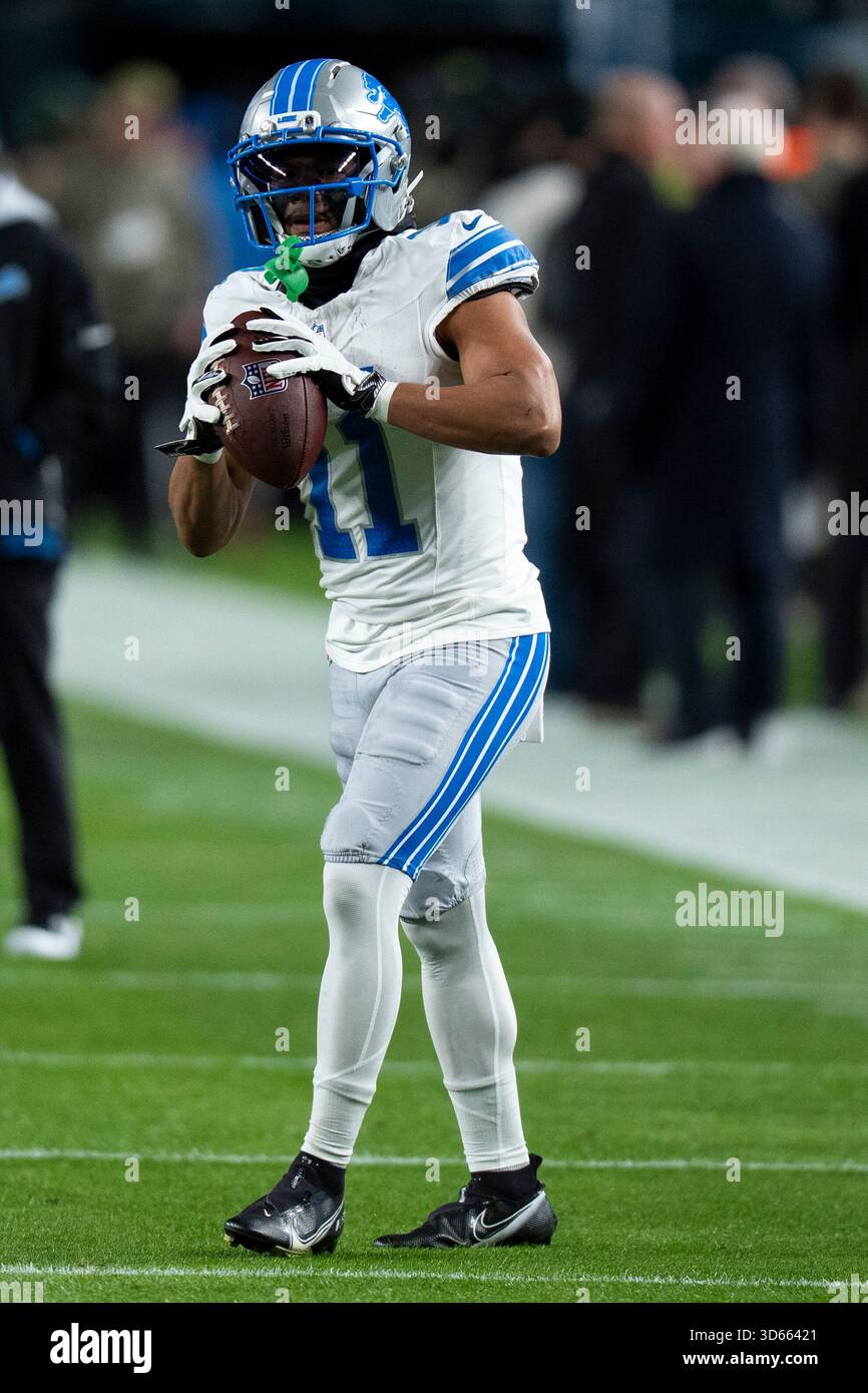 Detroit Lions wide receiver Kalif Raymond in action prior to an NFL ...