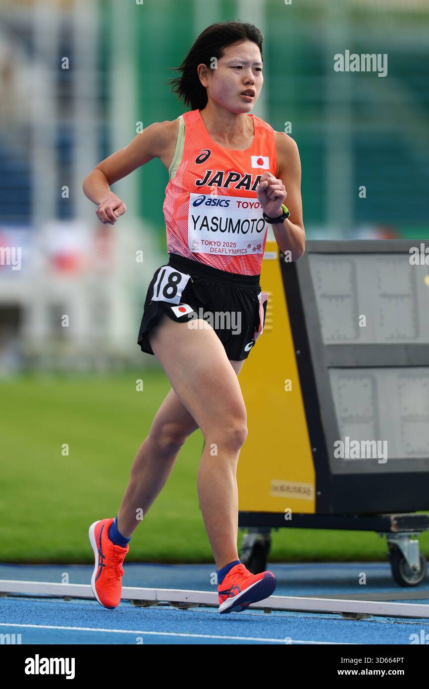 Makiko Yasumoto (JPN), NOVEMBER 18, 2025 - Athletics :TOKYO 2025 DEAFLYMPICS Women's 10000m ...