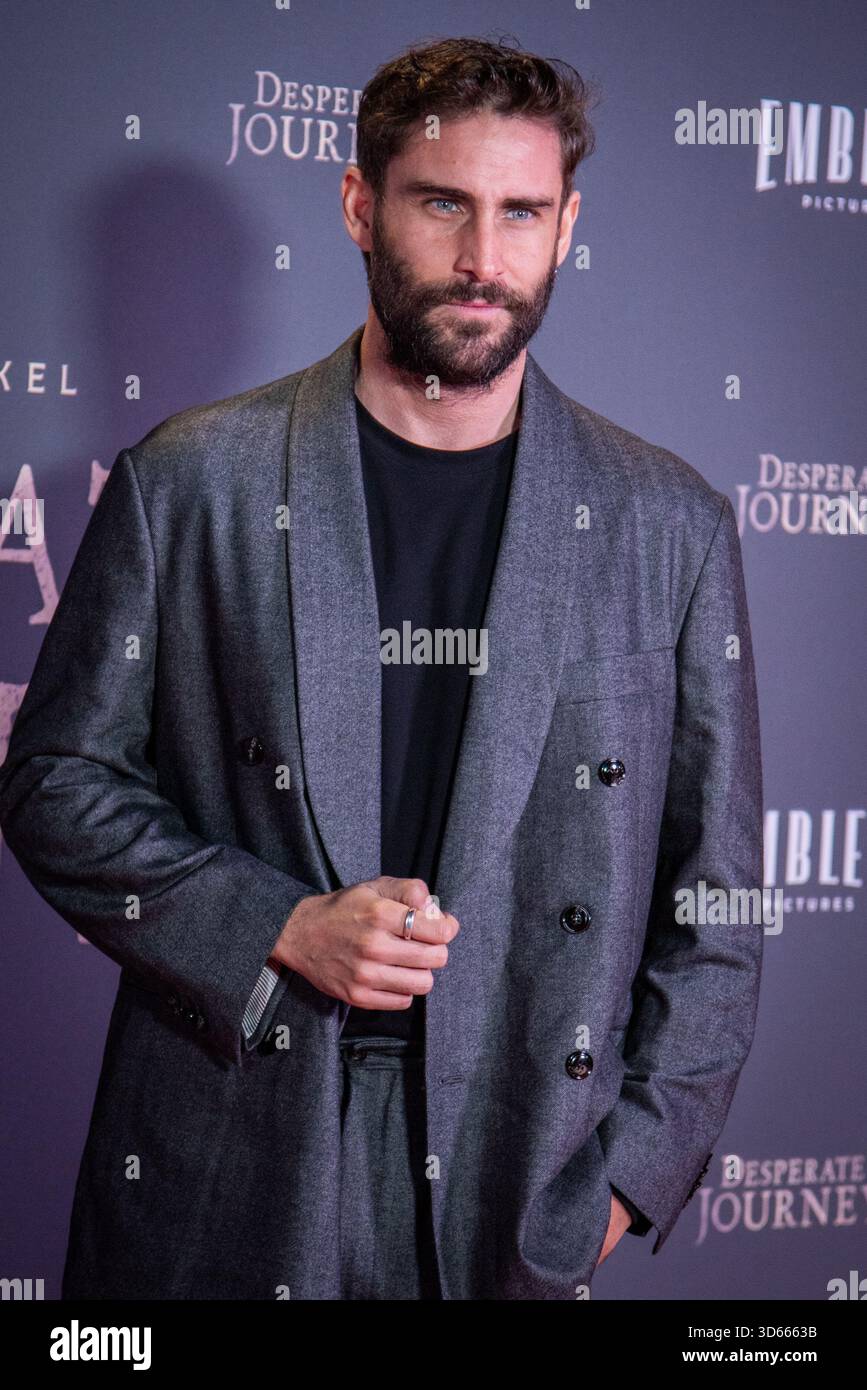Fernando Guallar attends the London Premiere of "Desperate Journey" at ...