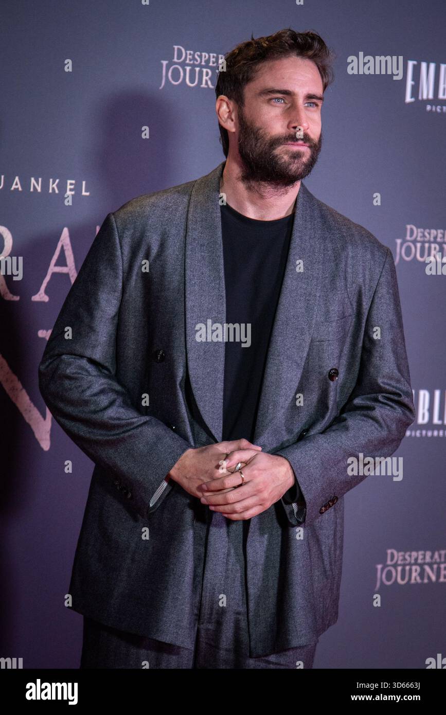 Fernando Guallar attends the London Premiere of "Desperate Journey" at ...