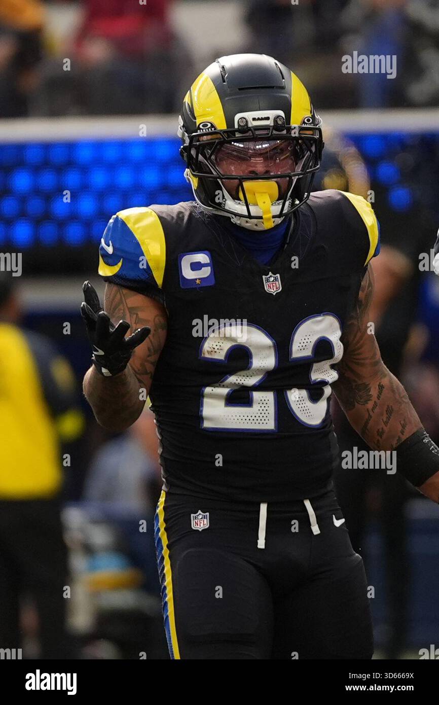 Los Angeles Rams running back Kyren Williams during the first half of ...