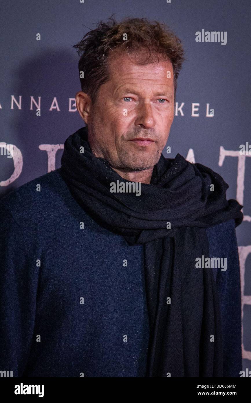 Til Schweiger attends the London Premiere of "Desperate Journey" at ...