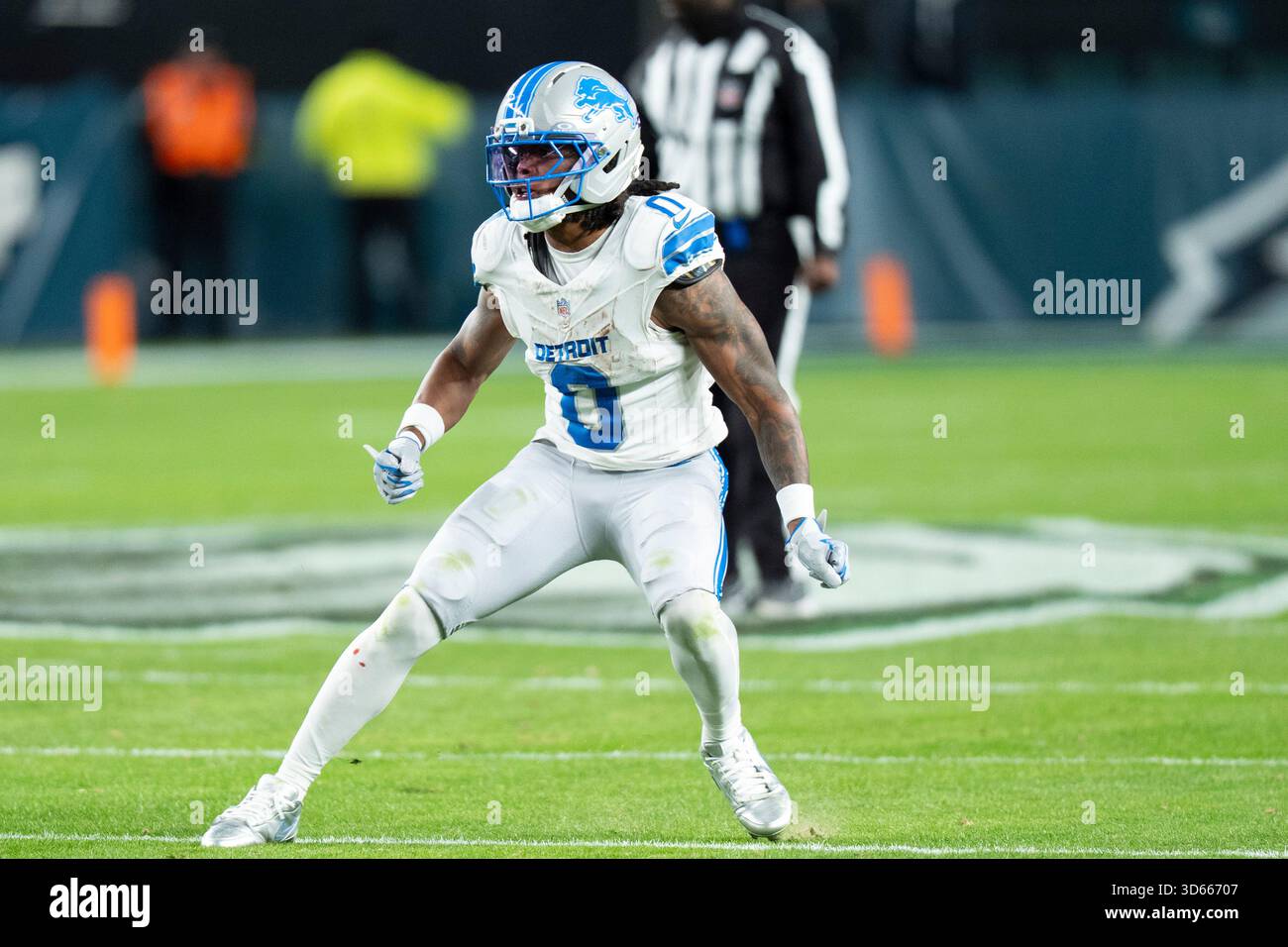 Detroit Lions running back Jahmyr Gibbs in action during an NFL ...