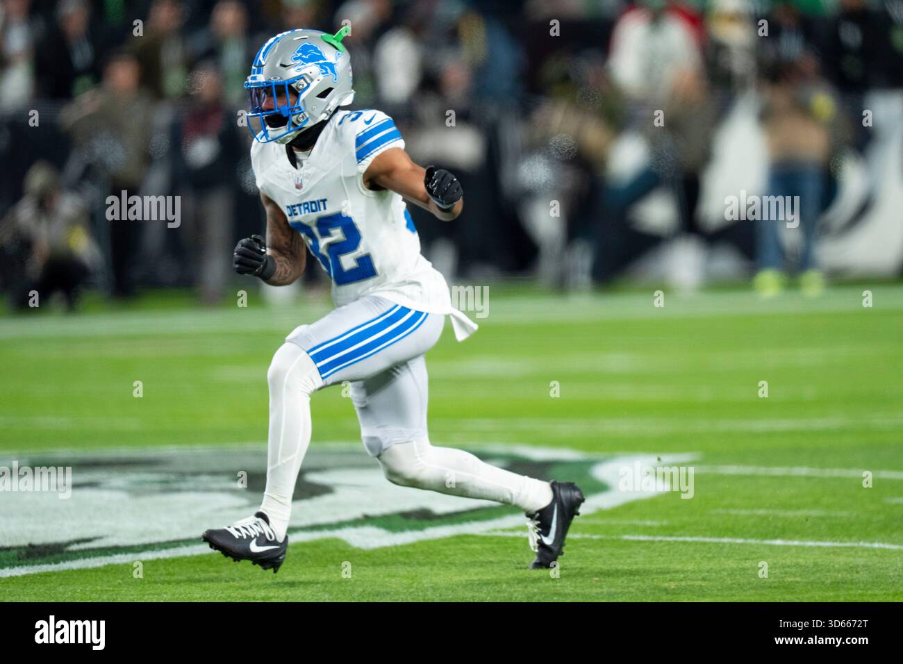 Detroit Lions defensive back Brian Branch in action during an NFL ...