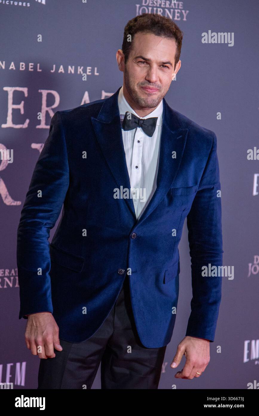 Jeremy Parisi attends the London Premiere of "Desperate Journey" at ...