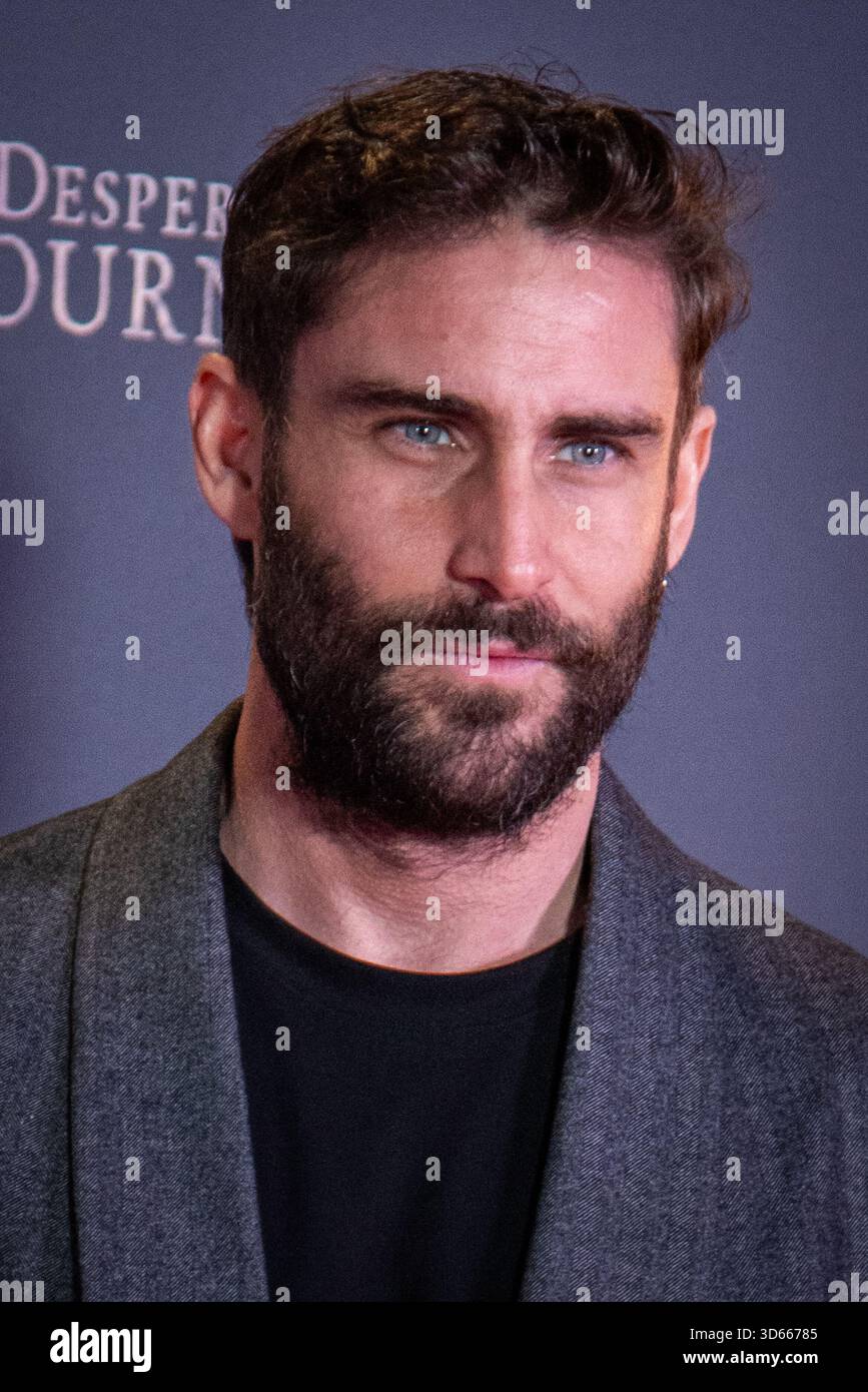 Fernando Guallar attends the London Premiere of "Desperate Journey" at ...
