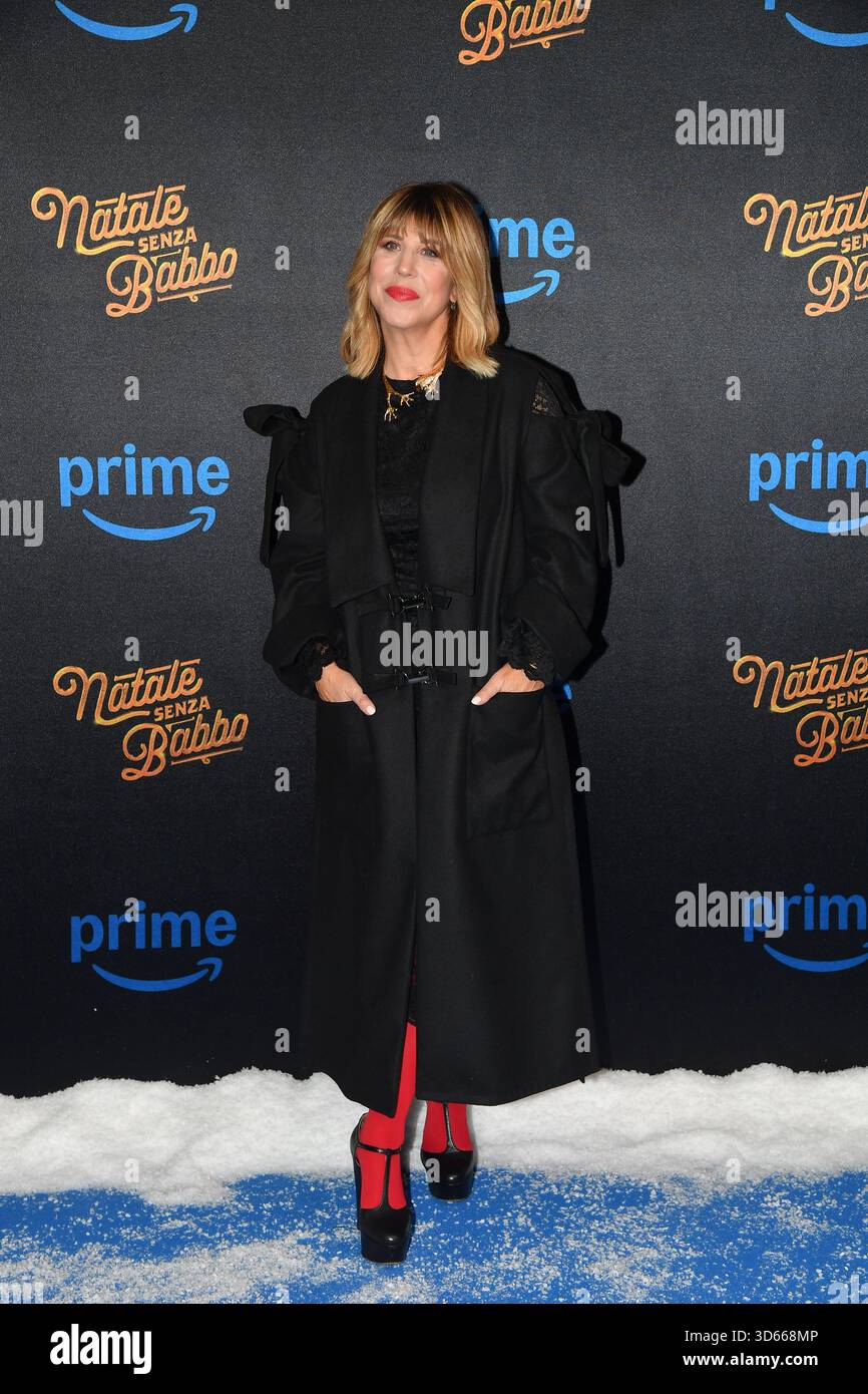 Rome, Adriano Cinema Premiere of the Prime Video Film "Christmas Without Santa", In the photo ...