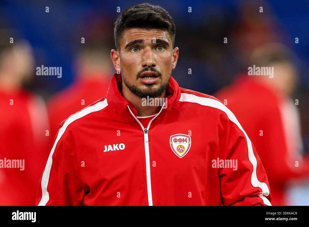 2, Chris Mepham of Wales at warm up during the FIFA World Cup Group J ...