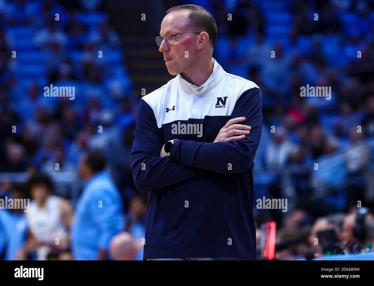 November 18, 2025: Jon Perry is the head basketball coach of Navy ...